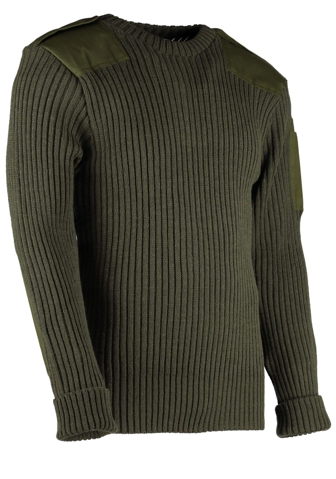 9048 - York Woolly Pully Crew Neck , Patches, Epps & Pen Pocket ...