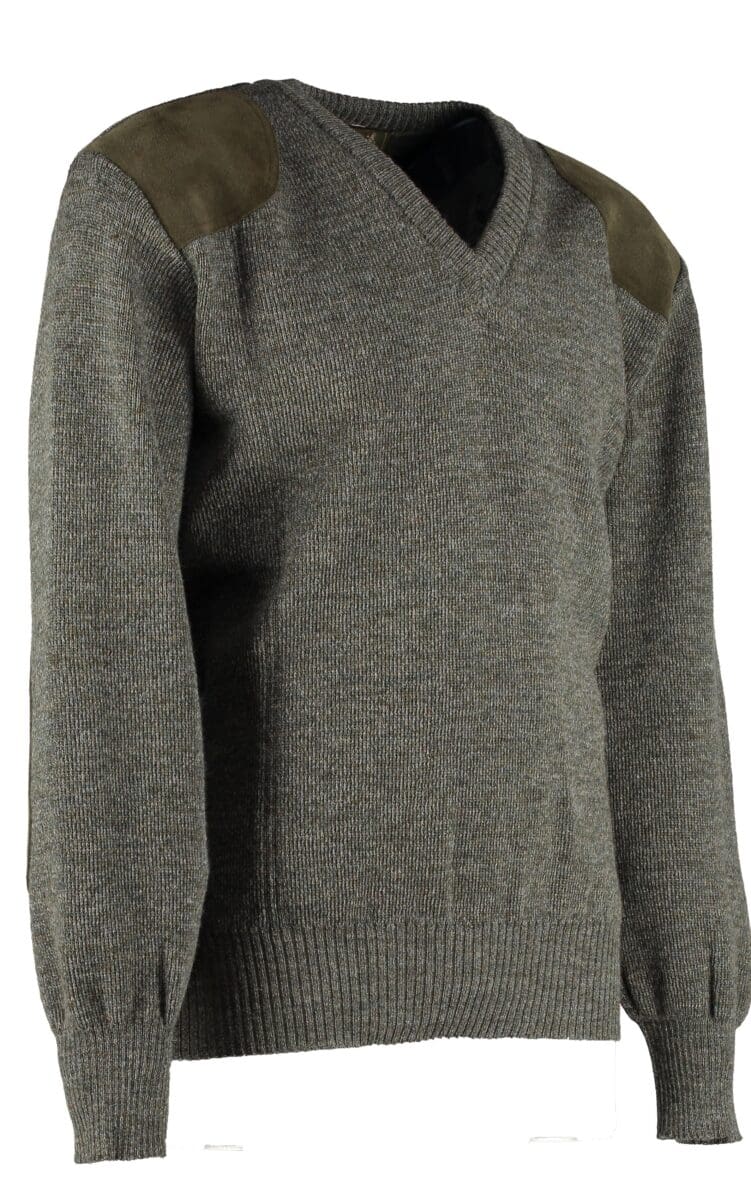 14022 Blenheim Vee Neck Shooting Sweater - Outdoor Knitwear