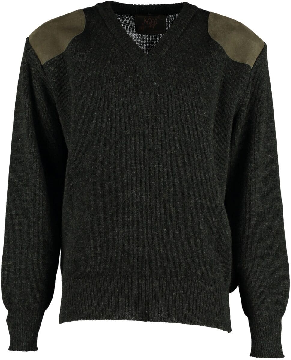 14022 Blenheim Vee Neck Shooting Sweater - Outdoor Knitwear
