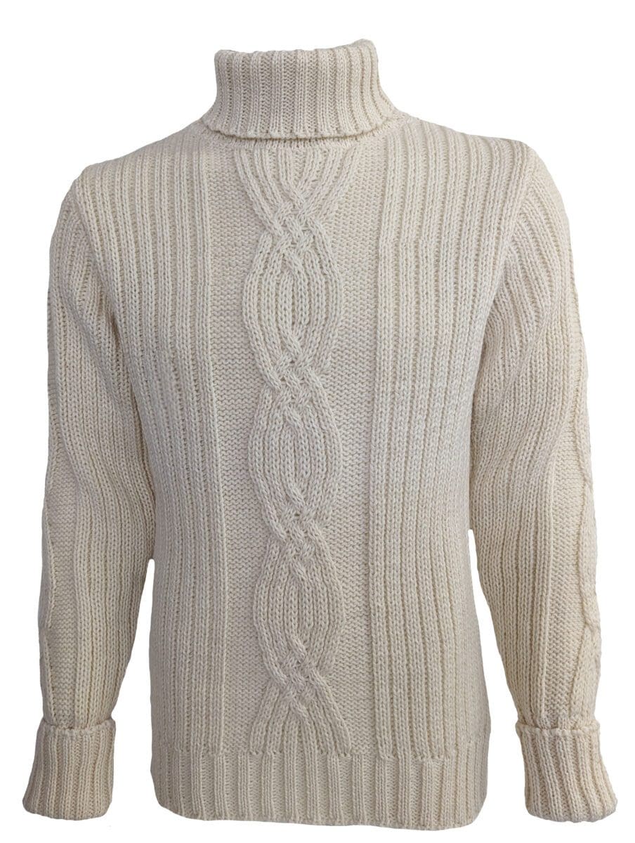 Celtic Knot Roll Neck - Outdoor Knitwear